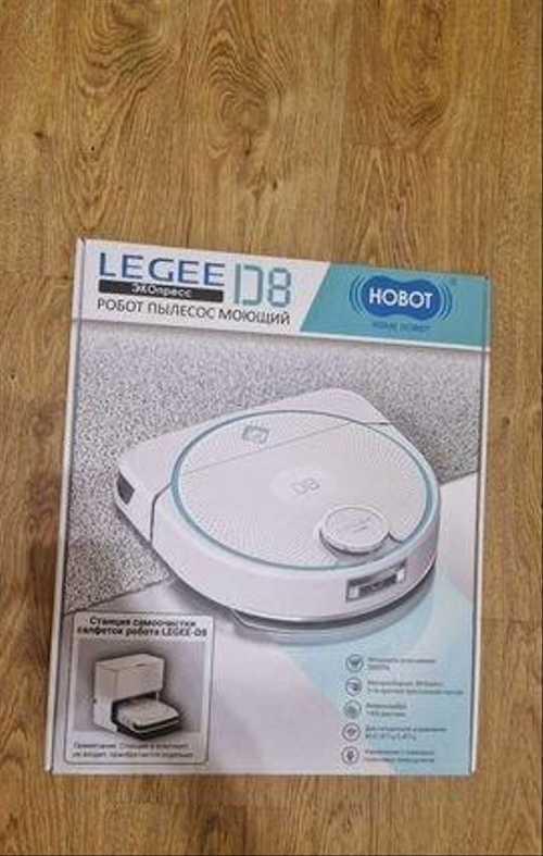 Робот пылесос hobot legee d8 (использовал 1 раз)
