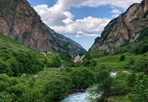 Поход в горы, Скалистый Хребет Кавказа