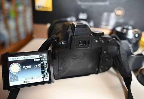 Зеркальный фотоаппарат Nikon D5100 + объективы