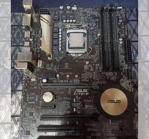 Asus Z170-K + i5-6400