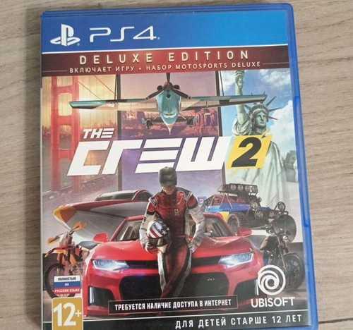 Диск на ps4 the crew 2