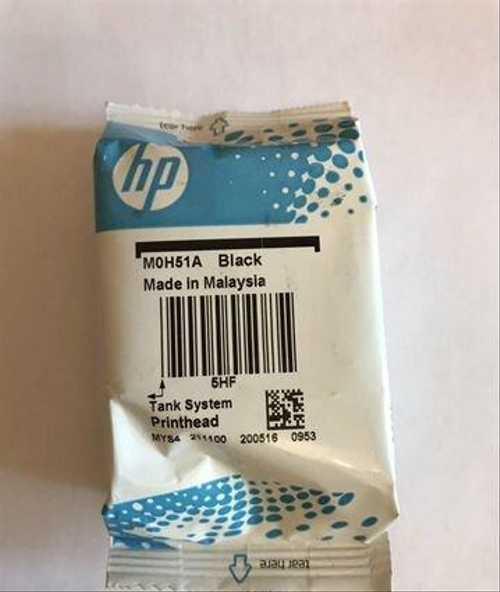 Печатающая головка HP M0H51A Black