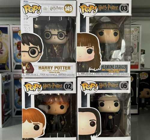 Funko Pop - Harry Potter / Ron / Hermione / Snape