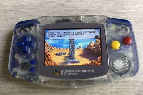 GBA mod с TFT зкраном с регулируемой подсветкой