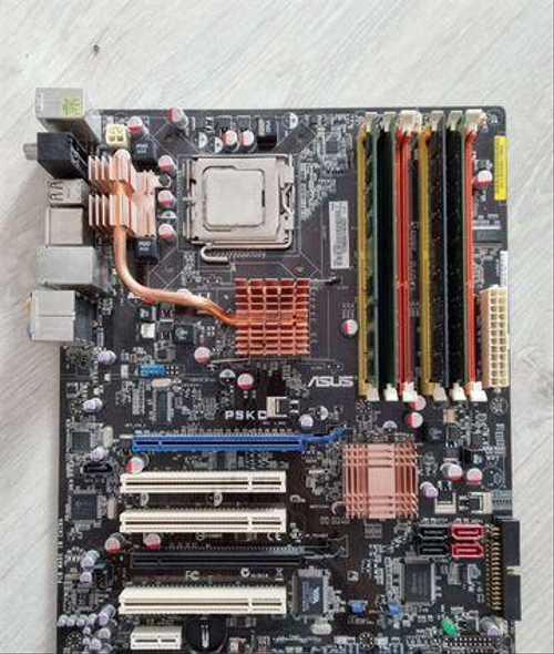 Сборка Asus P5KC, LGA 775