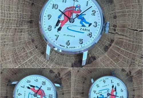 Заря женские спортивные наручные часы СССР