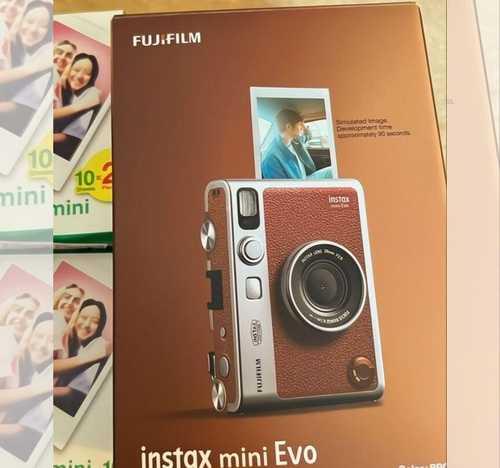 Фотоаппарат fujifilm instax mini evo