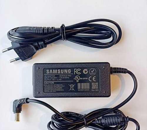 Блок питания монитора Samsung 14V 2.14A с кабелем