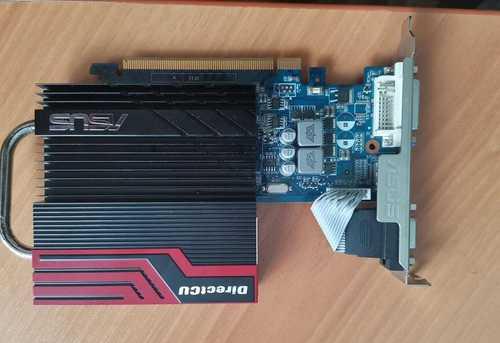 Видеокарта asus GT430, 1Гб,DDR3, рабочая