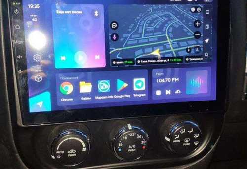 Android магнитола Jeep compass