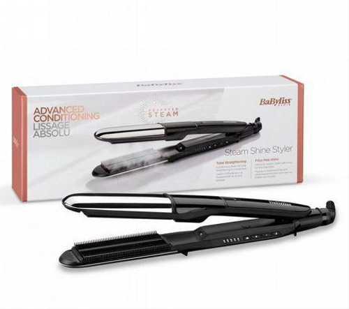 Утюжок babyliss Pure Steam с ультразвуковым паром
