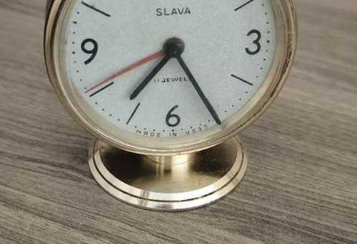 Часы будильник настольные СССР