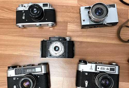 Плёночный фотоаппараты СССР