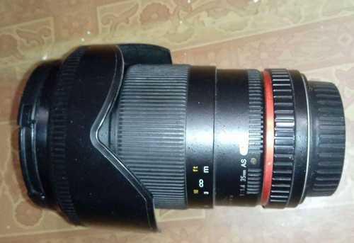 Samyang MF 35mm f/1.4 ED AS UMC Canon EF