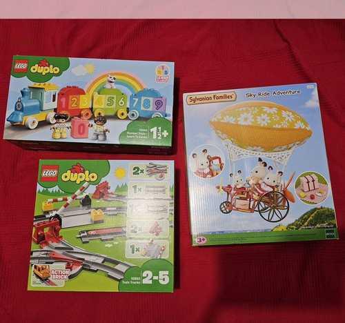 Lego duplo 10954, 10982, Sylvanian дирижабль