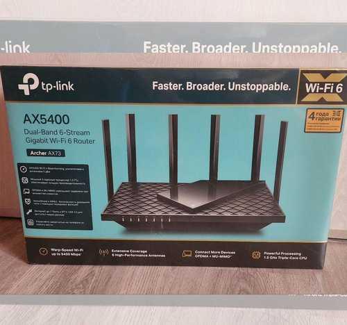 Wifi роутер tp-link AX5400 Archer AX73