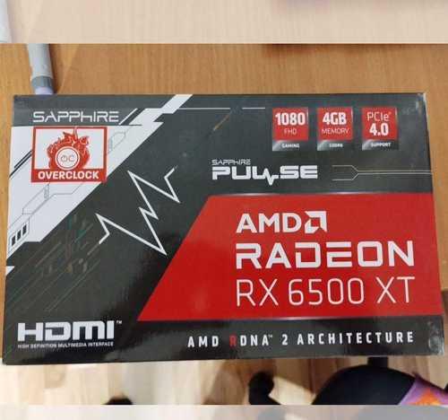 Sapphire Pulse Radeon RX 6500 XT