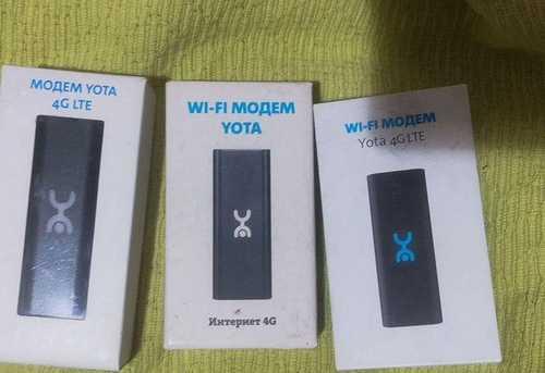 4g модемы yota с возможностями раздачи Wifi