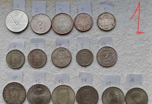 Коллекция серебряных монет Европы