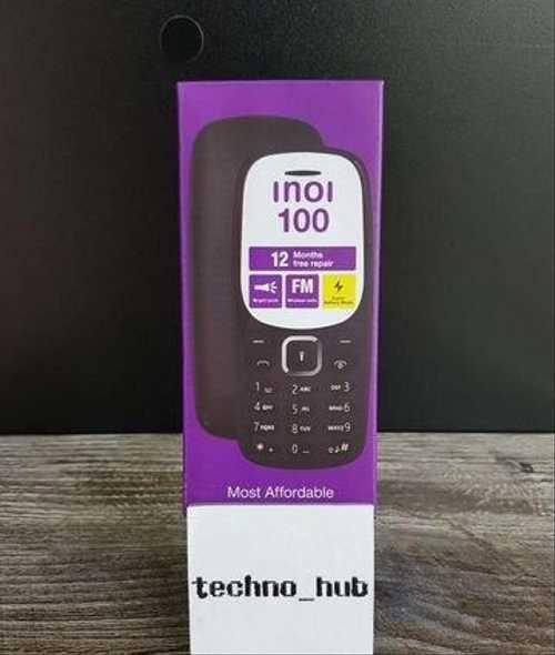 Кнопочный телефон без камеры inoi 100