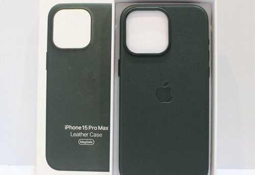 Leather Case на iPhone 15 Pro Max