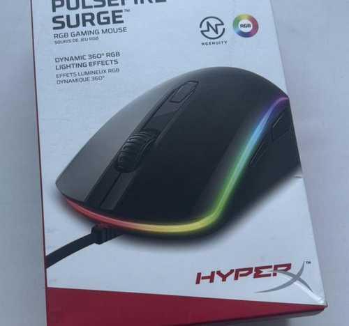 Игровая компьютерная мышь, HyperX PulseFire Surge