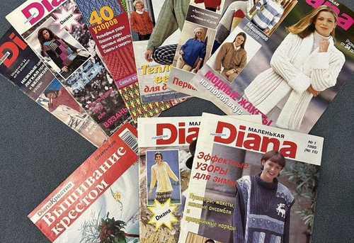 Журналы маленькая Diana 12 шт