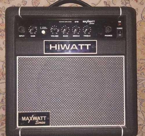 Комбоусилитель для электрогитары hiwatt maxwatt G1