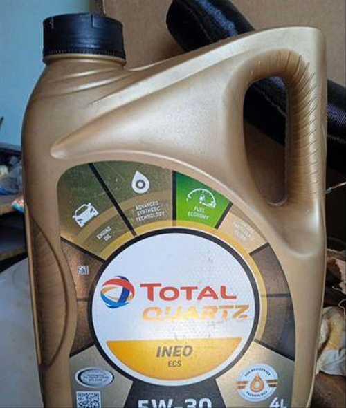 Масло total Quartz ineo ECS 5W30