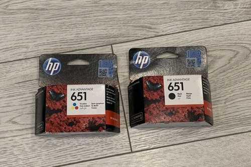 Картриджи HP 651 для принтера HP OfficeJet 202