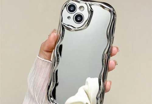 Чехол на iPhone 12 mini серебро