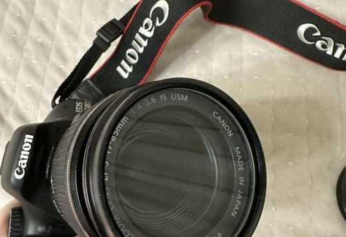 Зеркальный фотоаппарат Canon eos 550D
