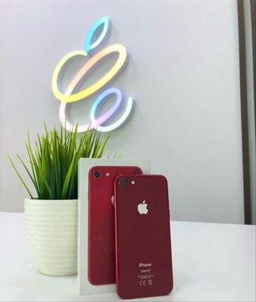 Apple iPhone 8 256Gb Red гарантия 60 дней кредит