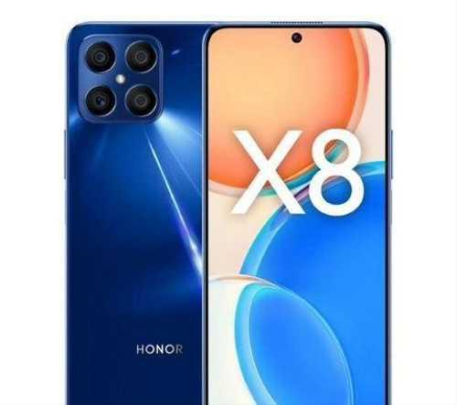Смартфон Honor X8 6/128GB синий