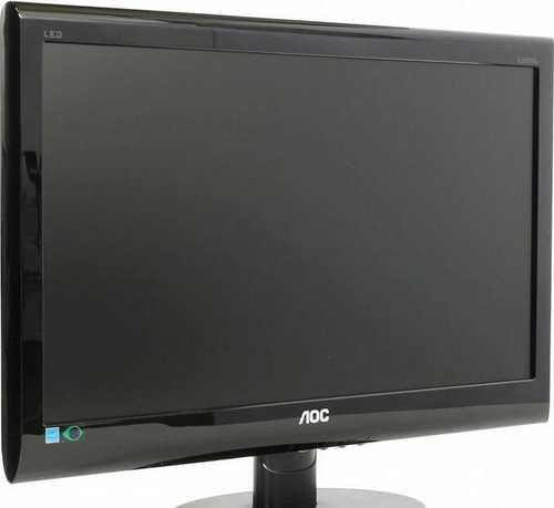 Монитор AOC e2050Sw, 1600x900, 75 Гц, TN