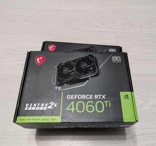 Видеокарта MSI RTX 4060 ventus 2X black OC 8 гб