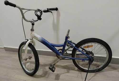 Велосипед детский 18 дюймов бу, без сидения
