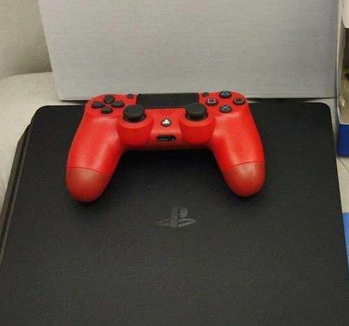 Sony PS4 slim 1тб много игр