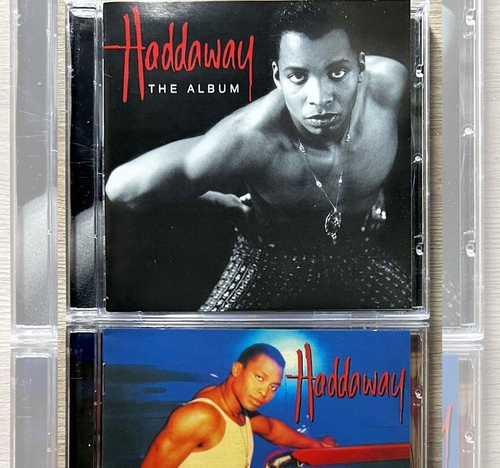 Музыкальные CD диски Haddaway europop 90-е