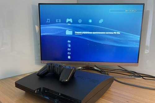 Sony PS3 (320 Гб) Slim (Черная) (cech-3008B)