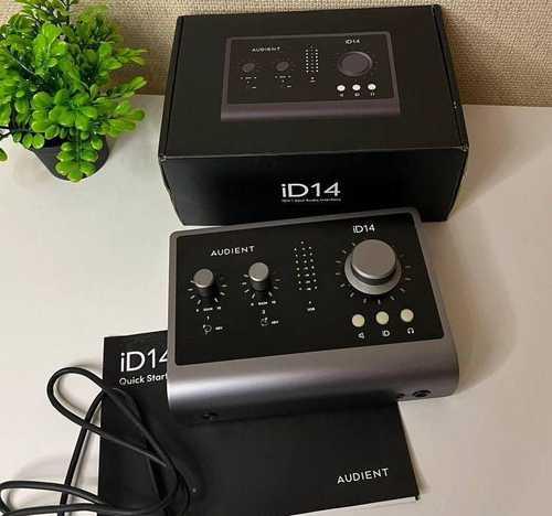 Audient id14 mkii внешняя звуковая карта