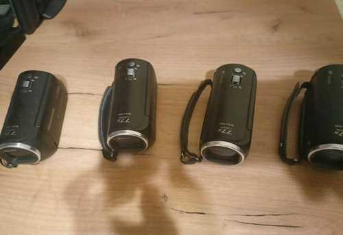 4 камеры Panasonic HC-V160, б/у