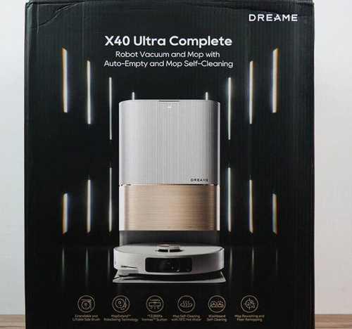 Робот-пылесос Dreame X40 Ultra Complete