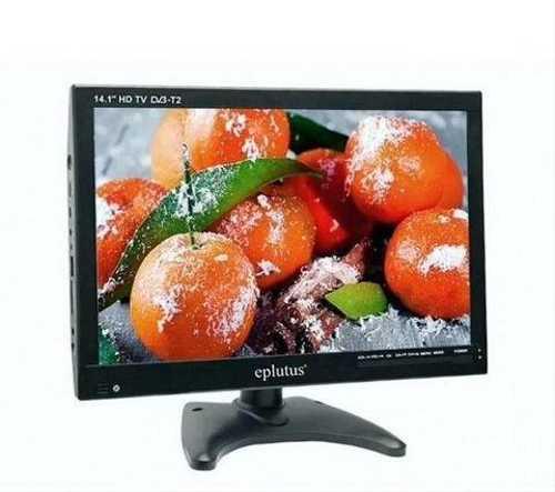 Телевизор Eplutus EP-143T 14.1 LCD USB T2 с батаре