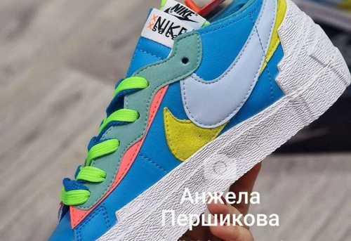Nike kaws Blazer Low Neptune Blue