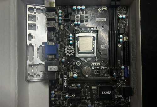 Intel Xeon E3-1220V3 + MSI H81M-E34