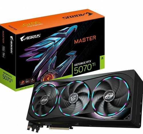 Gigabyte aorusrtx 5070 Ti Master 16G (Гарантия)