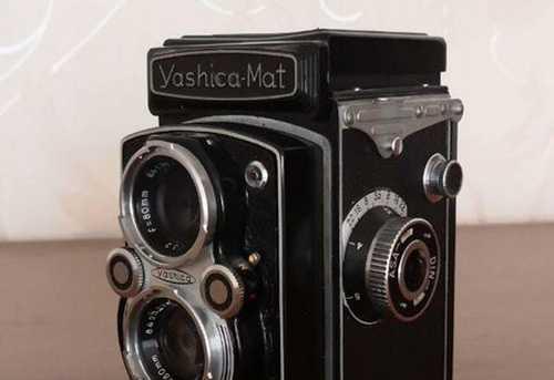 Плёночный фотоаппарат yashica mat