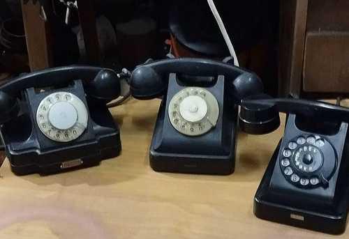 Телефоны из карболита СССР