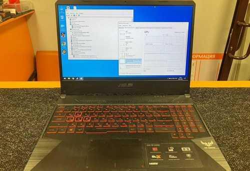 Игровой ноутбук Asus TUF Gaming FX505DY гарантия
